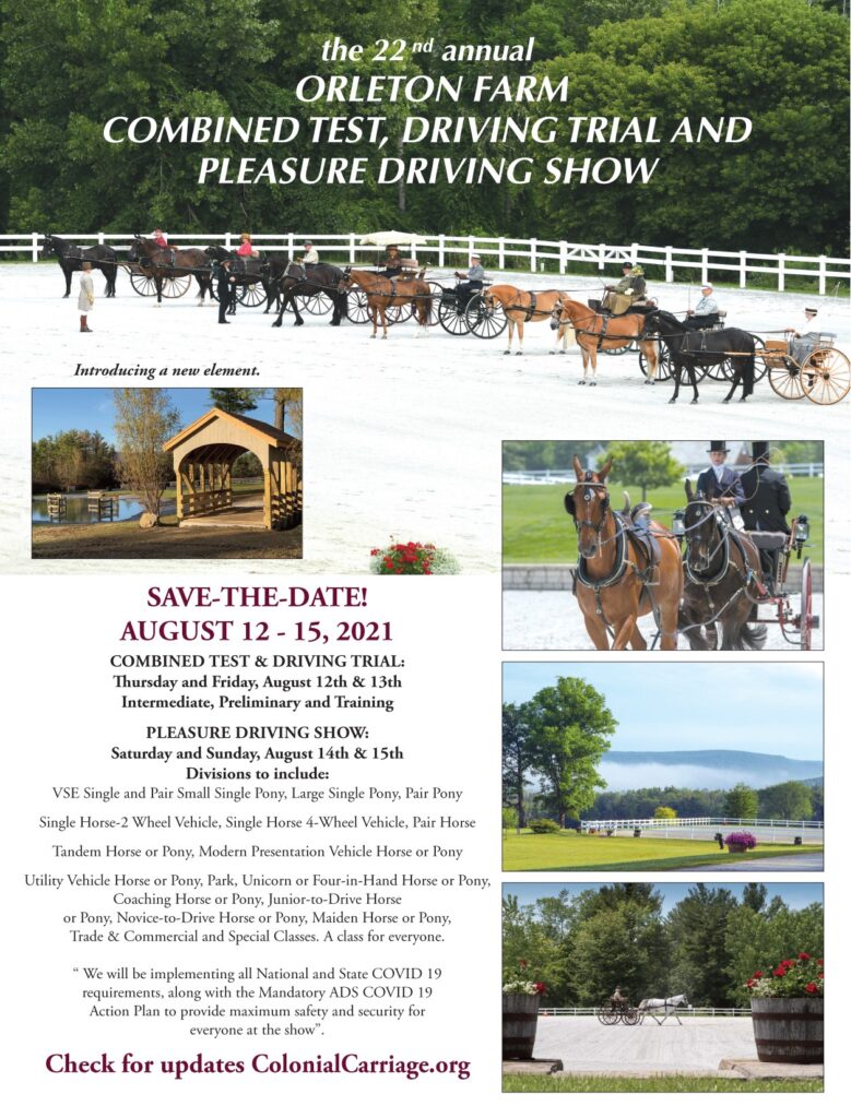 24th Annual Driving Show at Orleton Farm, Stockbridge, Mass – Colonial ...